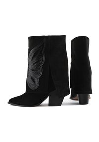 L37 HUNDRED DOLLAR BILL - Korte laarzen - black/gemêleerd zwart ...