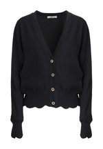 INFLUENCER FANCY HEM - Cardigan - black/nero - Zalando.it