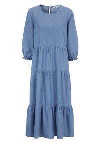 Cellbes of Sweden WITH FRILLS - Jeansklänning - light blue denim ...