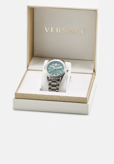 Versace CODE - Uhr - silver-coloured/green/silberfarben - Zalando.ch