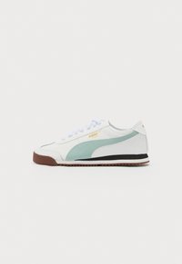Puma ROMA REVIVAL UNISEX - Sneakers - white/modern mint/chocotart/hvid ...