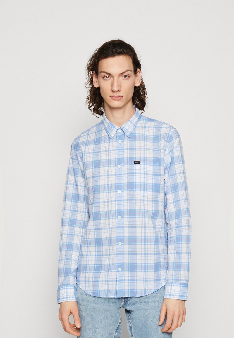 Lee BUTTON DOWN - Hemd - prep blue/blau - Zalando.ch