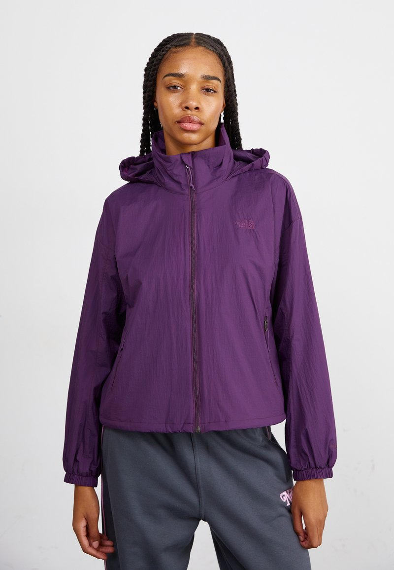 The North Face CRINKLE WIND JACKET - Leichte Jacke - black currant ...