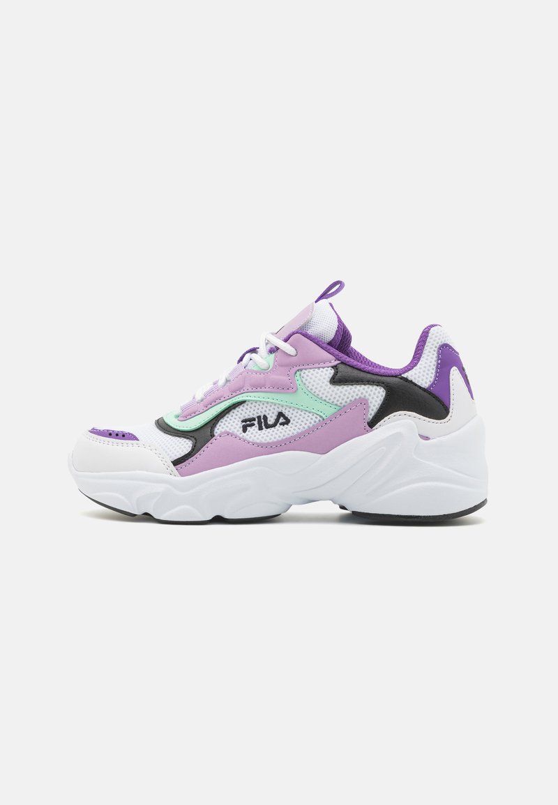 Fila COLLENE KIDS UNISEX - Trainers - white/fair orchid/white - Zalando ...
