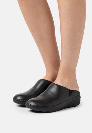 FitFlop SHUV - Muiltjes - black/zwart - Zalando.nl