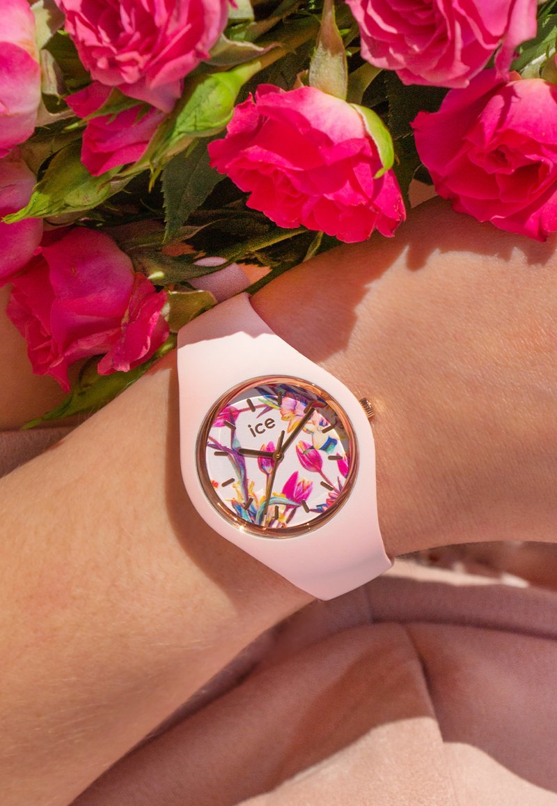 Ice-Watch FLOWER - Hodinky - lady pink s/více barev - Zalando.cz