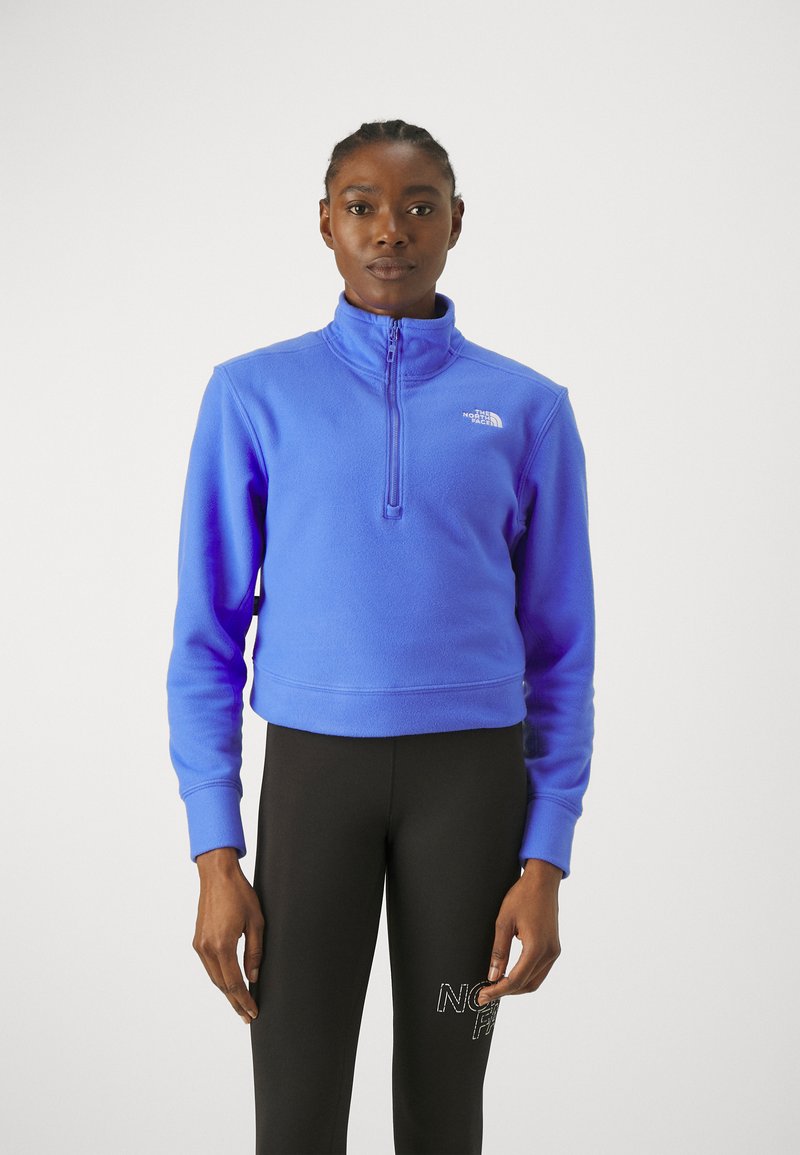The North Face 100 GLACIER HALF ZIP - Fleece jumper - solar blue/blue ...