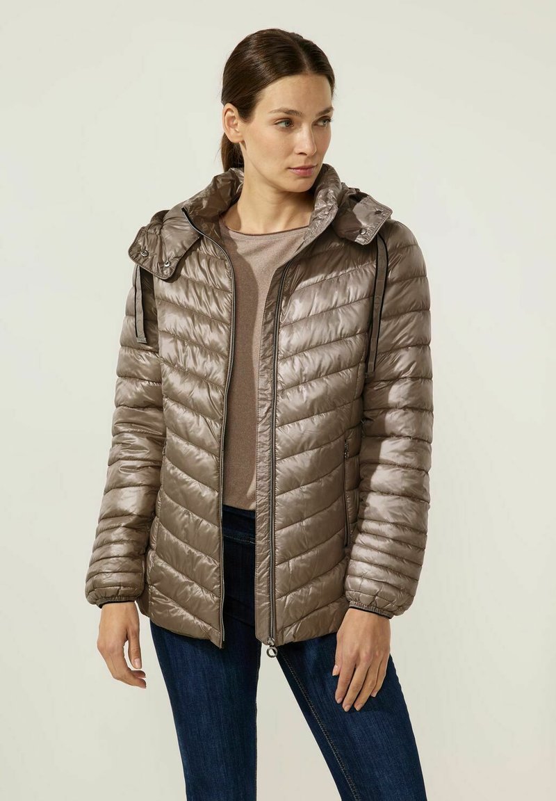 Street One STEPP MIT KAPUZE - Winterjacke - gold/goldfarben - Zalando.de