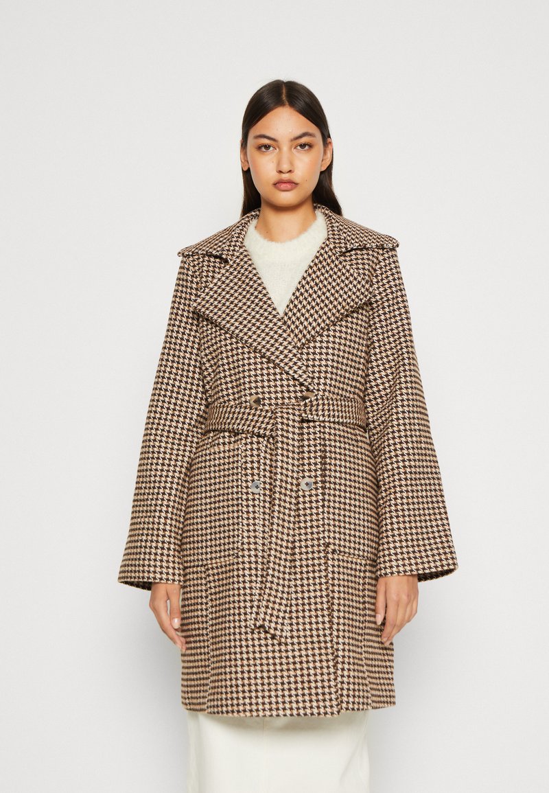 Pieces Klasyczny płaszcz/szary - Zalando.pl