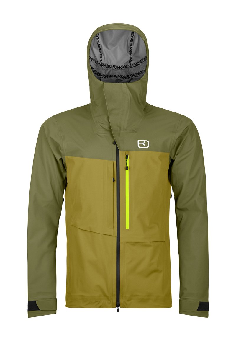 ORTOVOX 3L RAVINE SHELL - Hardshell jacket - sweet alison/olive - Zalando