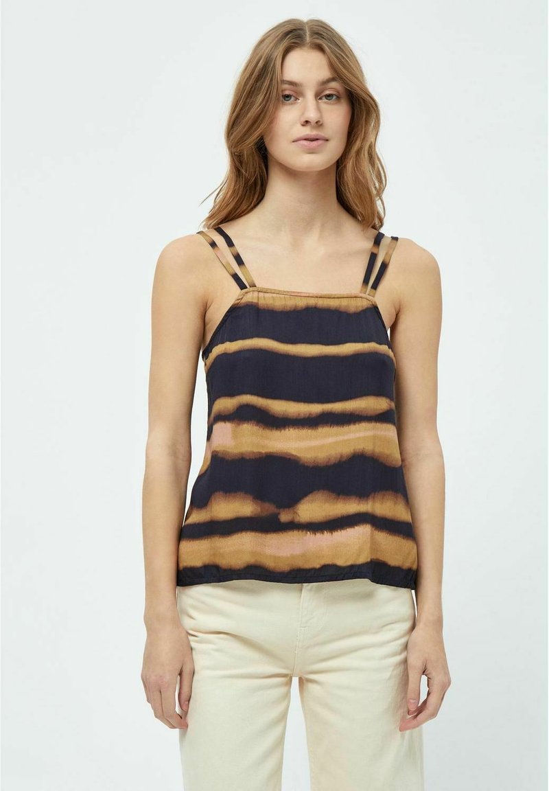 Minus MIGAVIA TOP 2 - Top - sun baked brown print/brown - Zalando.ie