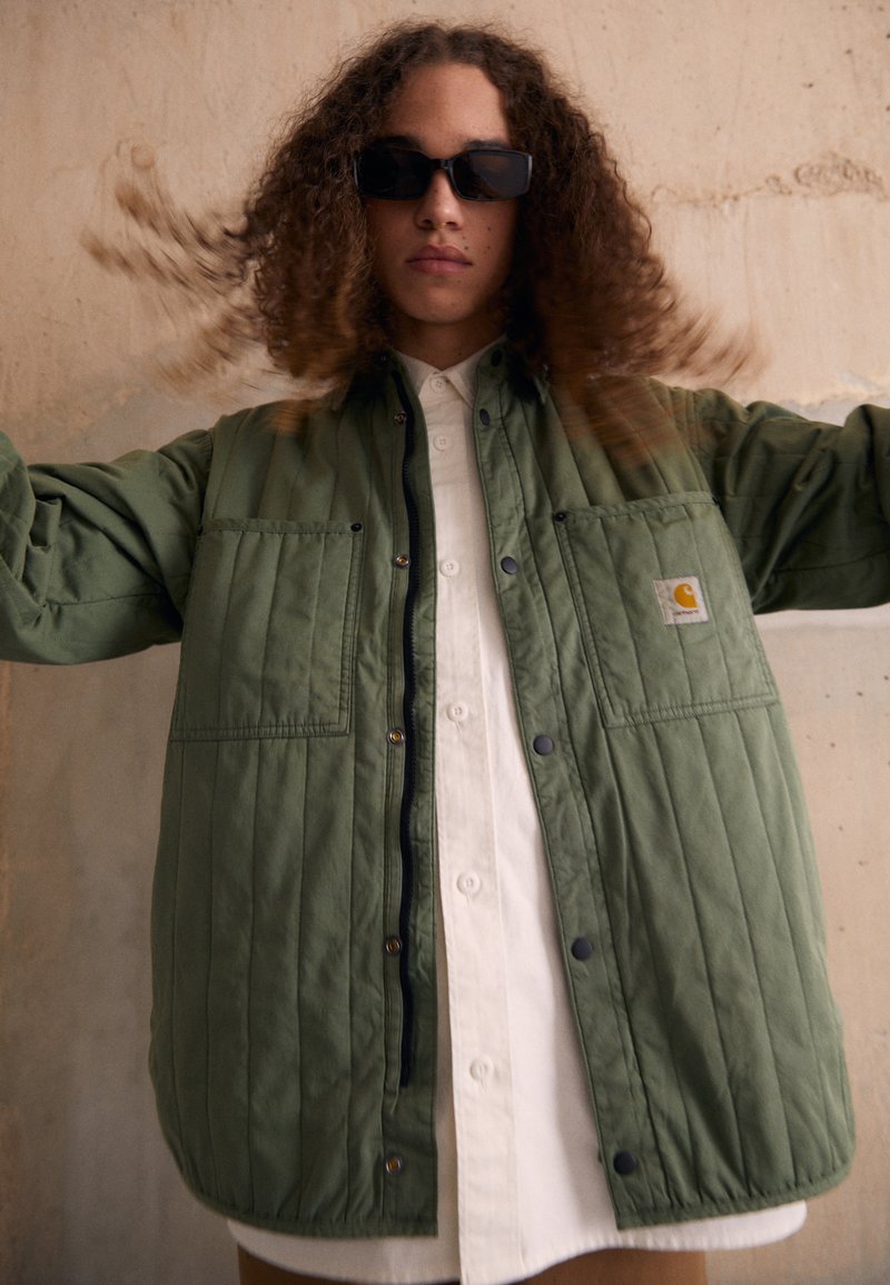 Carhartt WIP SKYLER - Light jacket - dollar green garment dyed/green ...