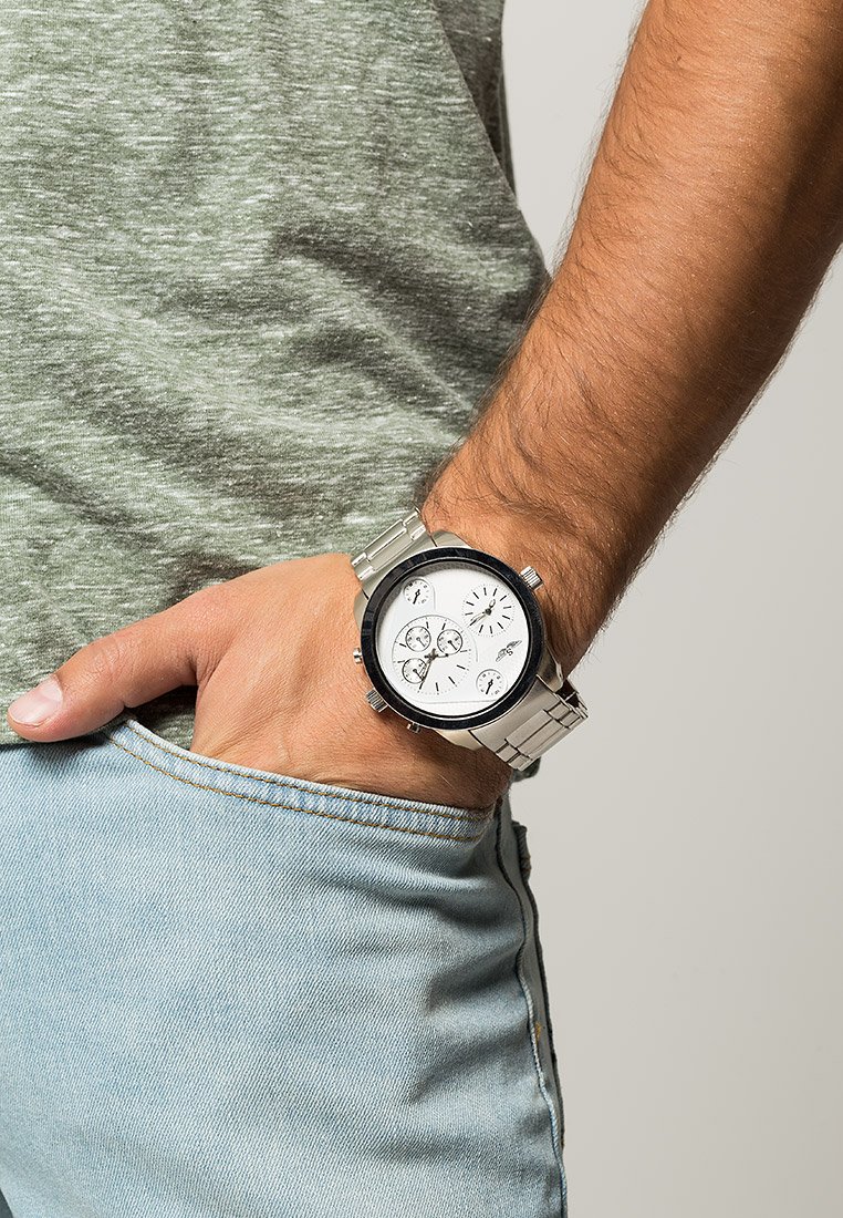 Softech Uhr - silver-coloured/silberfarben - Zalando.de