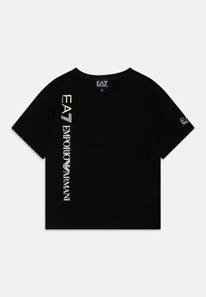EA7 Emporio Armani UNISEX - T-Shirt print - black/schwarz - Zalando.de