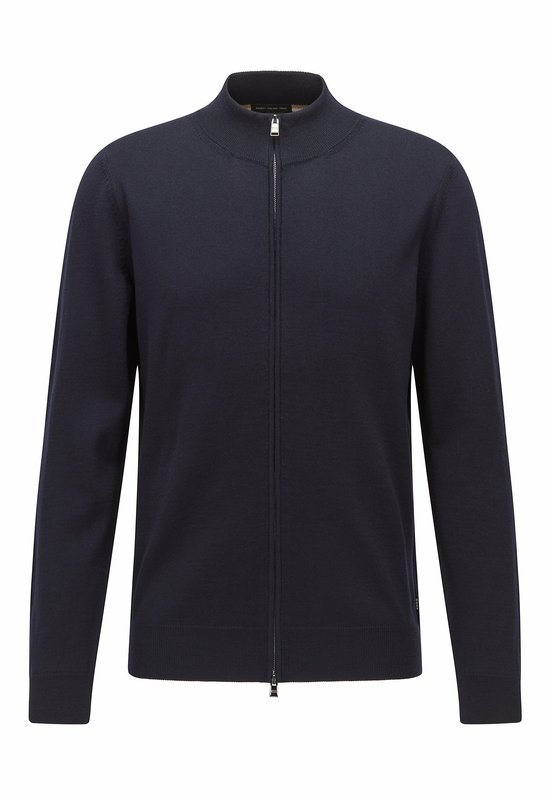 BOSS BALONSO - Strickjacke - dark blue/dunkelblau - Zalando.ch