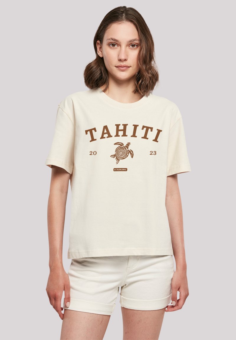 F4NT4STIC TAHITI - T-Shirt print - whitesand/beige - Zalando.de