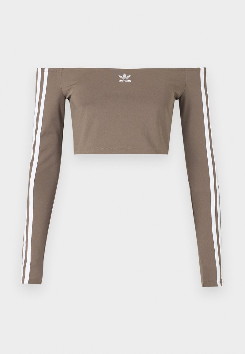 adidas Originals ADICOLOR OFF SHOULDER LONG SLEEVE LONG-SLEEVE - Long ...