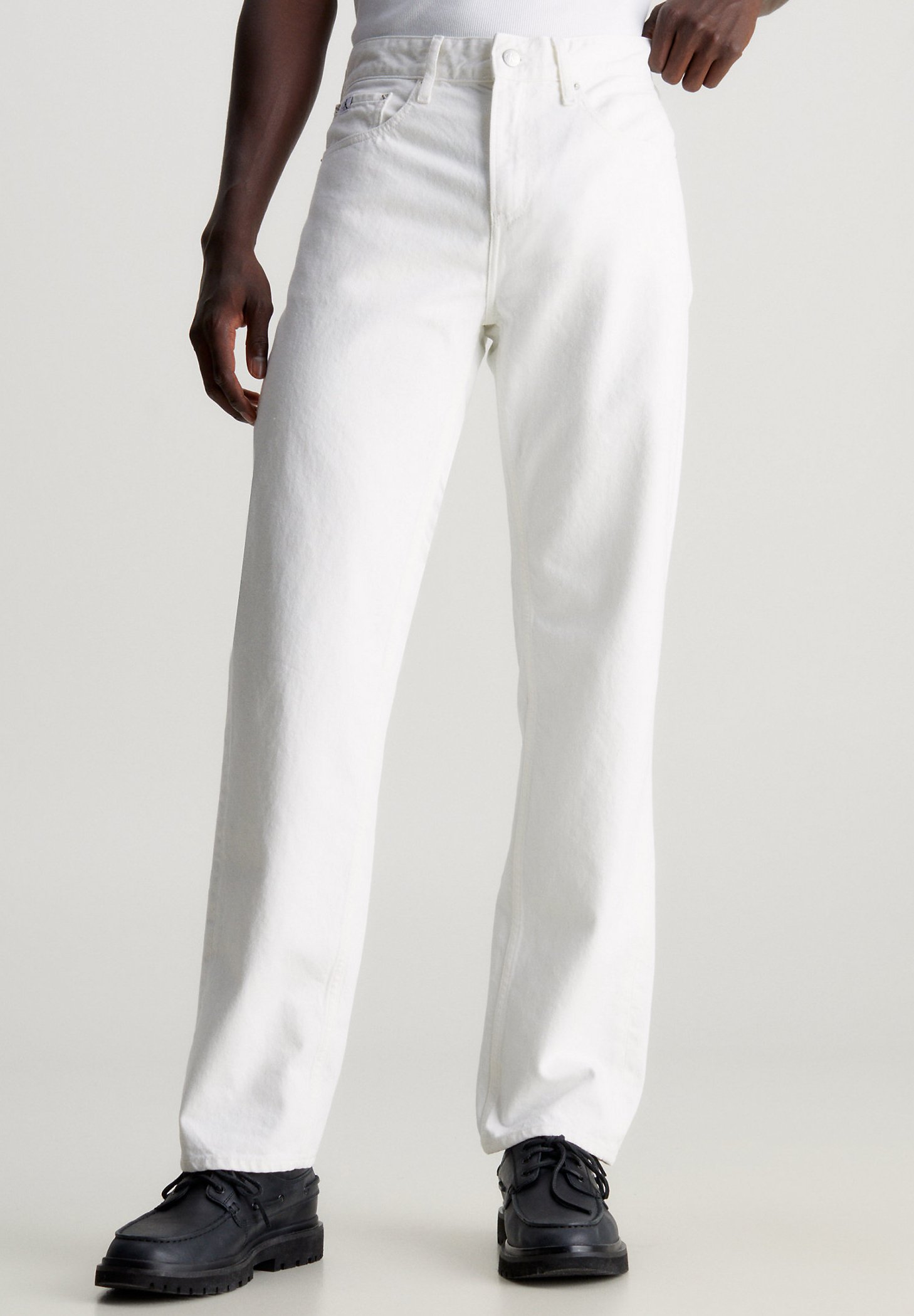 Calvin Klein Jeans Straight leg jeans denim light light blue denim Zalando