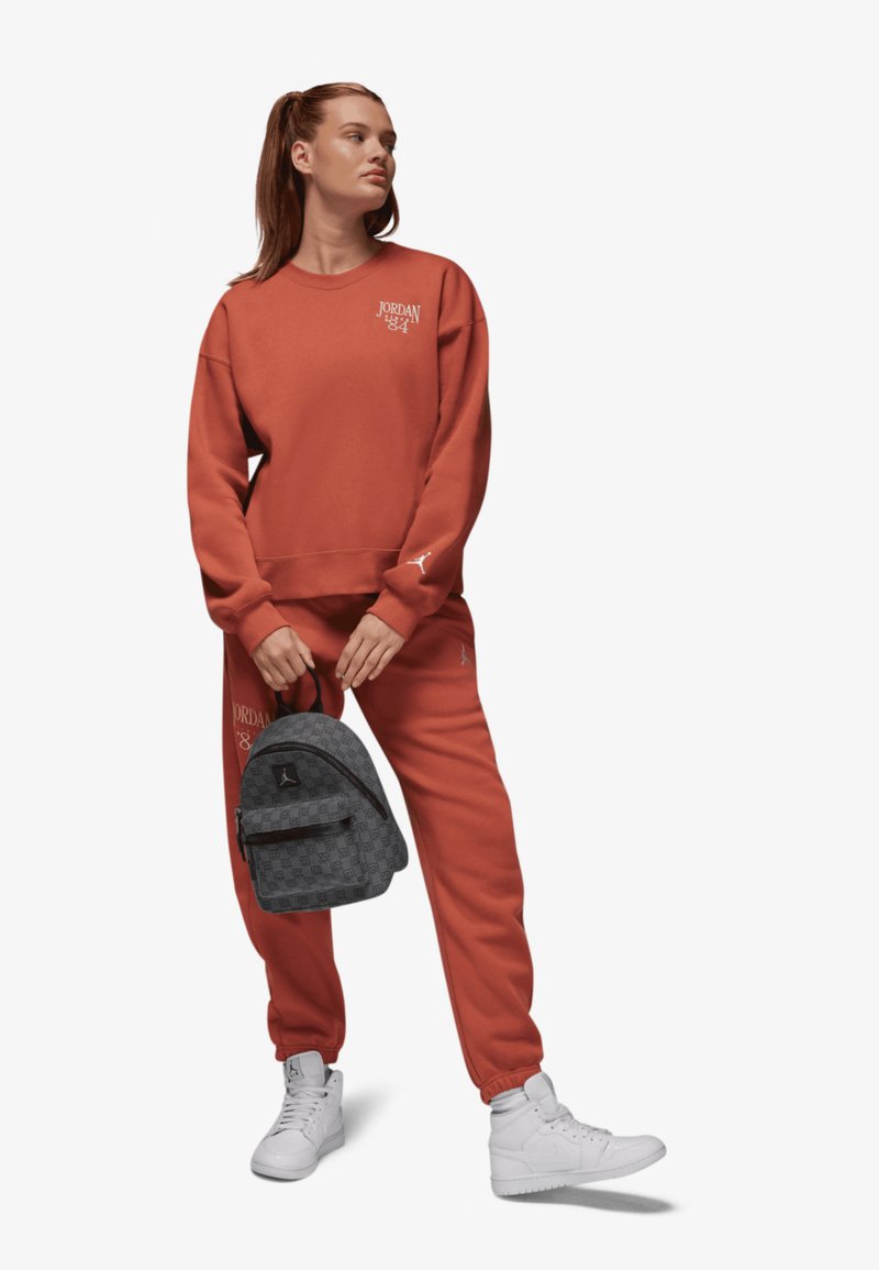 Jordan JAN MONOGRAM MINI BACKPACK UNISEX - Rucksack - smoke grey/grey ...