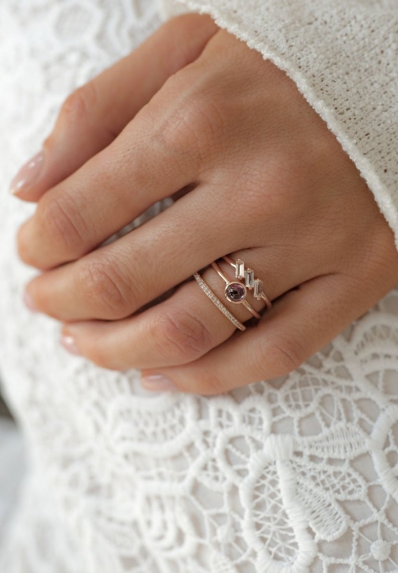 Glanzstücke München Anillo - rose gold-coloured/dorado rosáceo - Zalando.es