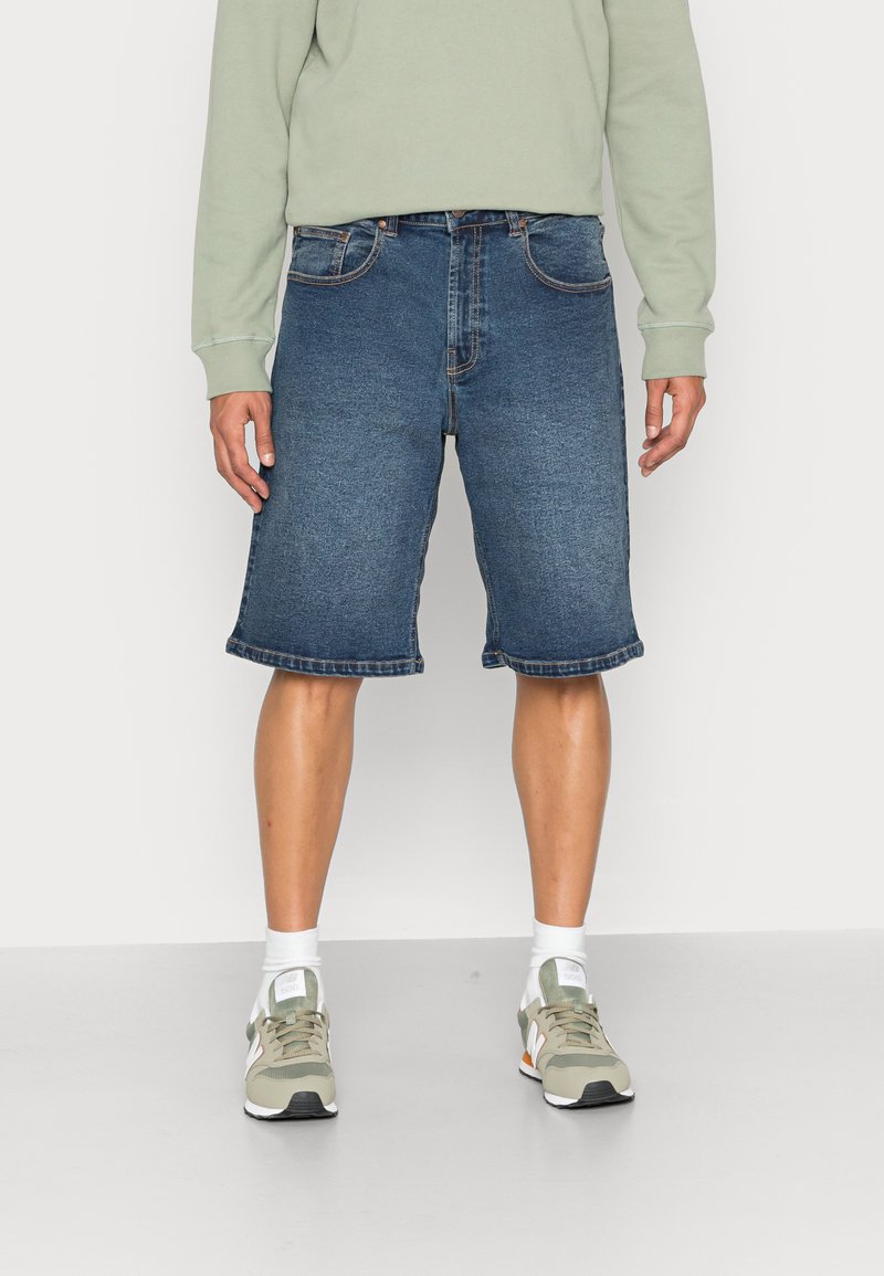 Denim Project WIDE - Shorts di jeans - texas blue/blu scuro - Zalando.it