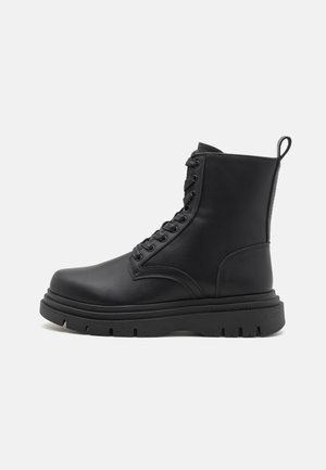 GANT RAMZEE MID BOOT - Schnürstiefelette - black/schwarz - Zalando.de