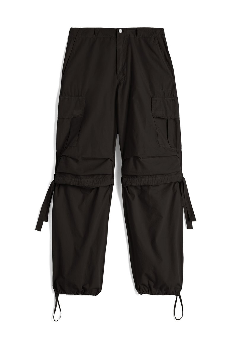 Freddy MELANIE CARGO - Bukser - black direct dyed/sort - Zalando.dk
