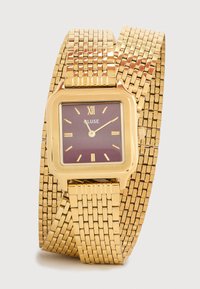 Cluse GRACIEUSE WATCH DOUBLE - Montre - wine/doré - ZALANDO.FR
