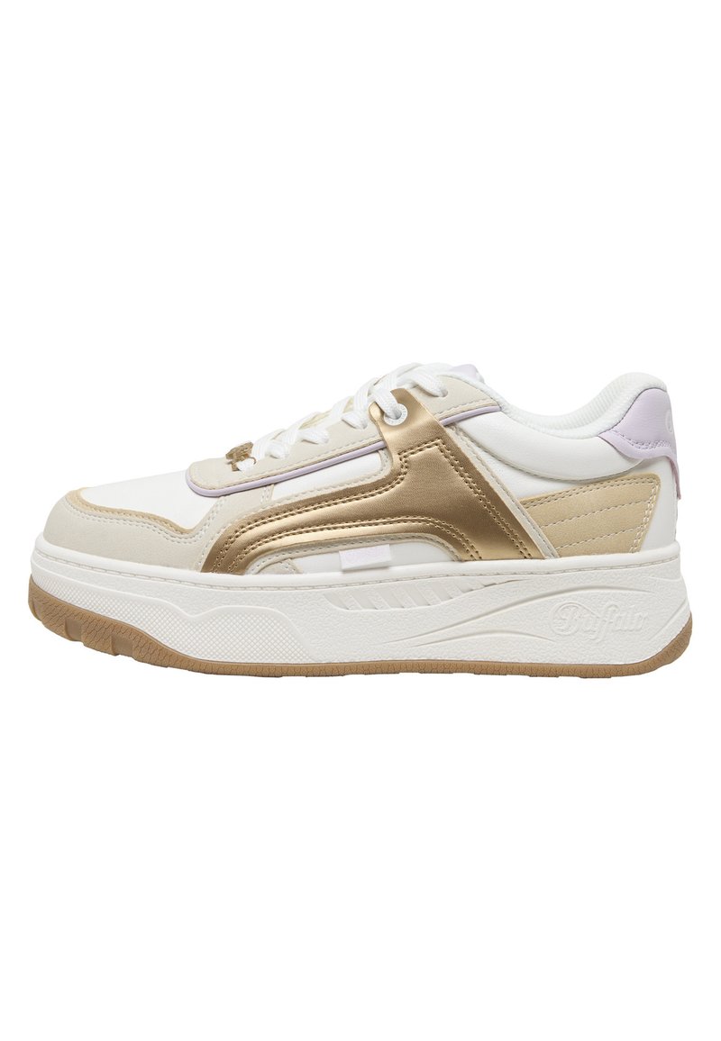 Buffalo MILANO - Baskets basses - cream white copper/beige - ZALANDO.FR
