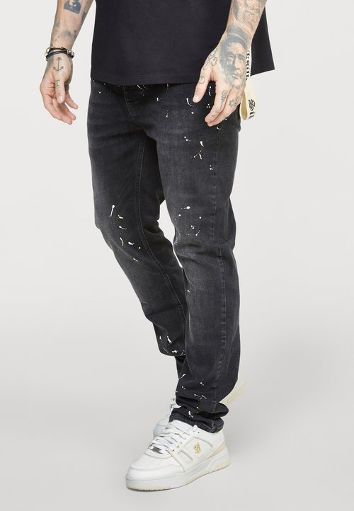 Urban Classics HEAVY DESTROYED SLIM FIT JEANS - Jeans Slim Fit ...