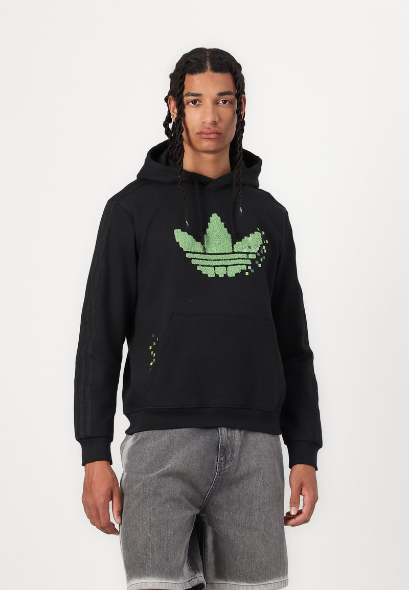adidas Originals MINECRAFT HOODIE - Sweatshirt - black - Zalando