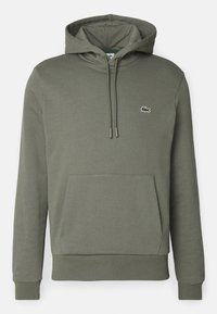 Lacoste LIFESTYLE UNISEX - Jersey con capucha - vert kaki/caqui ...