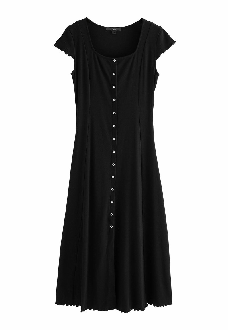 Next TALL FIT - SHORT SLEEVE - Maxi dress - black - Zalando