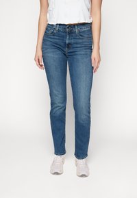 Levi's® 724™ HIGH RISE STRAIGHT - Jeans straight leg - dark blue/blå ...