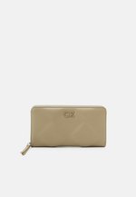 Calvin Klein LOCK QUILT WALLET - Monedero - silver mink/beige - Zalando.es