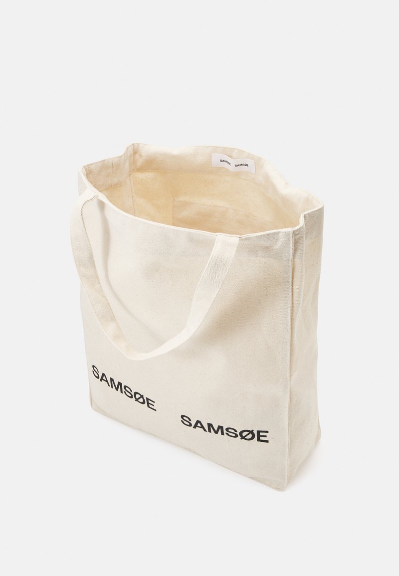 Samsøe Samsøe LUCA SHOPPER UNISEX - Tote bag - nature/sand - Zalando.ie