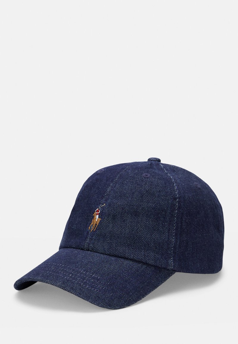 Polo Ralph Lauren COTTON DENIM BALL CAP UNISEX - Caps - denim/rinsed ...