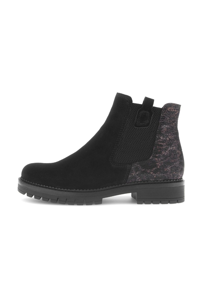 Gabor Platform ankle boots - schwarz brown/black - Zalando