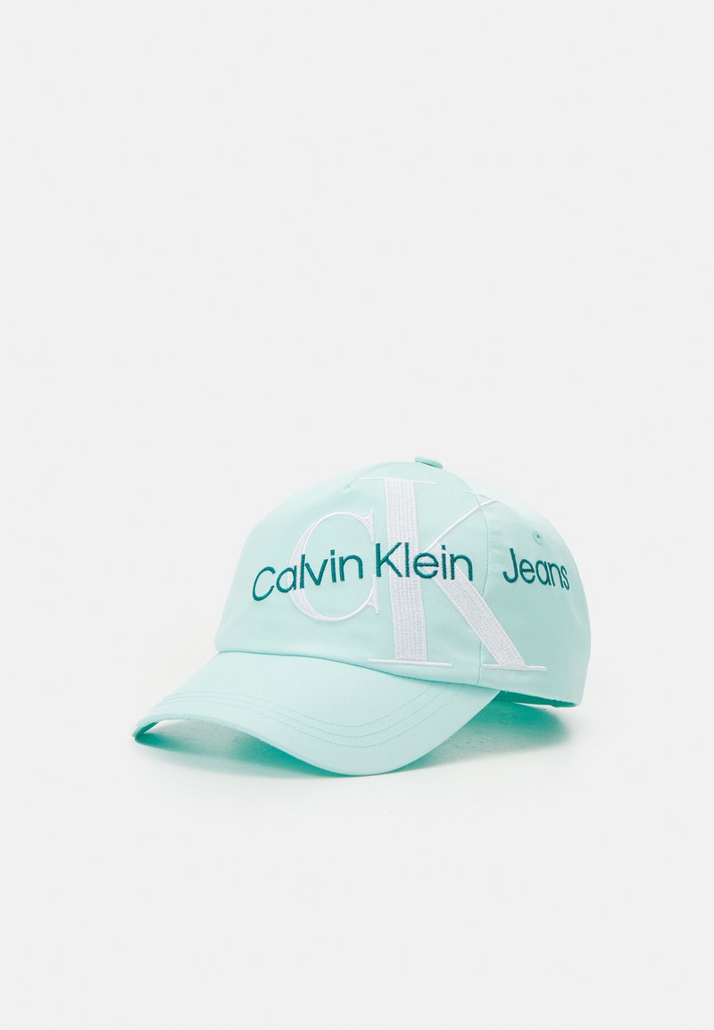 Calvin Klein Jeans SLANTED MONOGRAM UNISEX - Cap - blue tint/blue ...