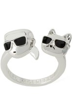 KARL LAGERFELD IKONIK - Ring - silver-coloured - Zalando