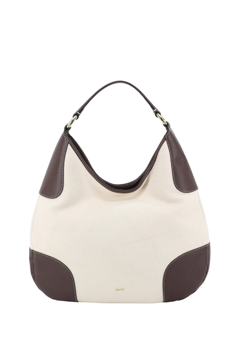 Abro OPEN AIR - Handbag - ivory wood/brown - Zalando