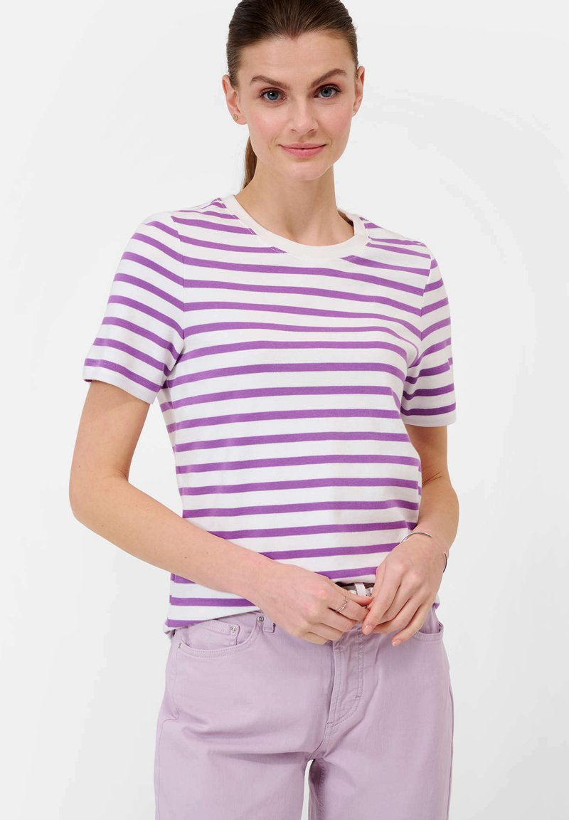 BRAX STYLE CIRA - T-shirt print - purple/paars - Zalando.nl
