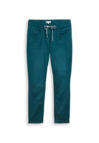 TOM TAILOR TAPERED - Pantalon classique - deep meadow green/bleu ...
