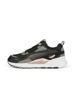 Puma METALLIC - Trainers - black rose gold/black - Zalando.ie