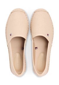 Tommy Hilfiger FLAG - Espadrilles - clayed pebble/beige - Zalando