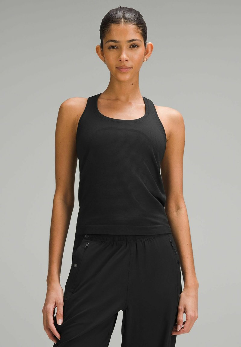 lululemon SWIFTLY TECH RACERBACK TANK - Top - black black/schwarz ...