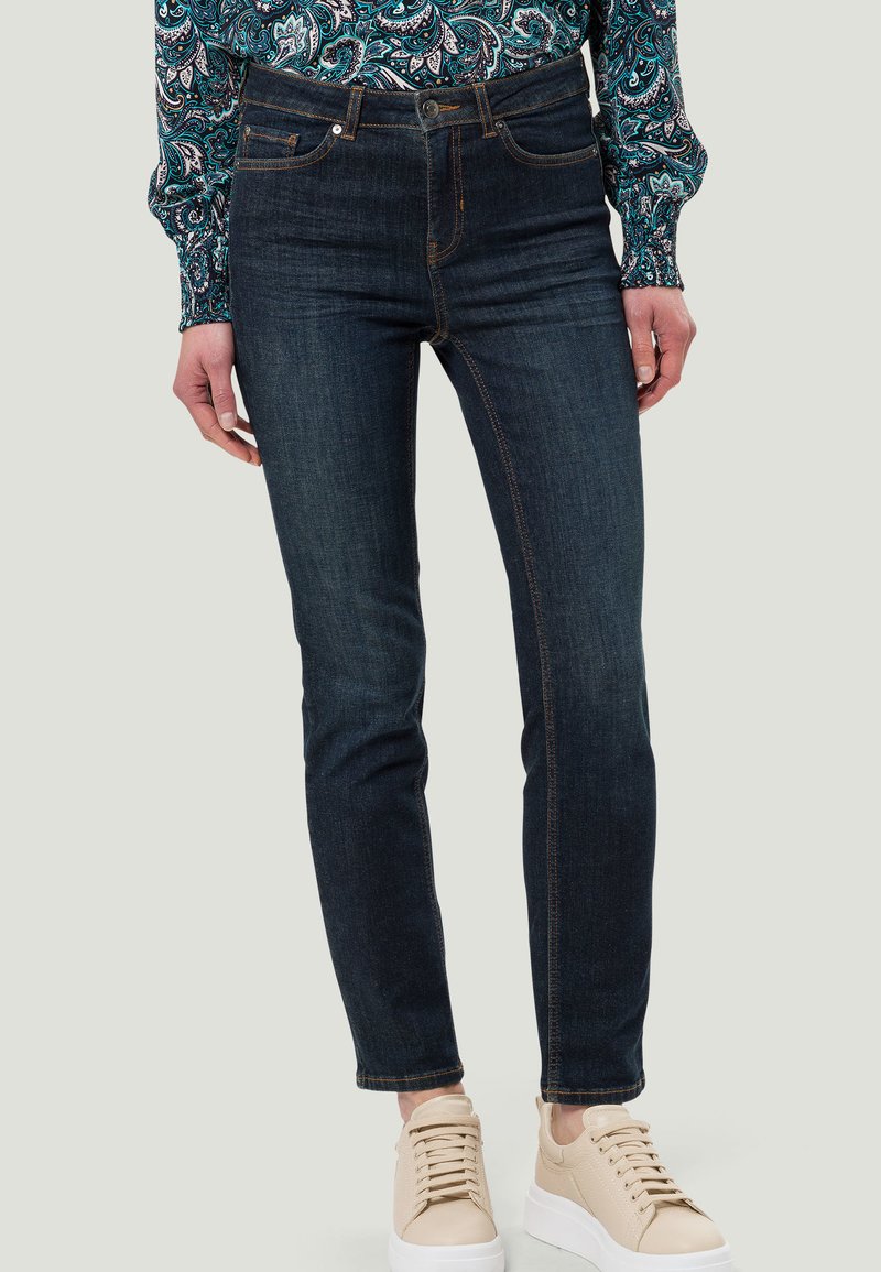 zero PADUA STRAIGHT FIT - Jeans slim fit - dark blue denim/blå - Zalando.se