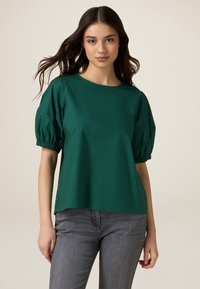 Oltre Basic T-shirt - verde/green - Zalando