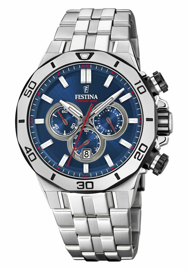Festina Chronograph watch - blue/dark blue - Zalando.ie