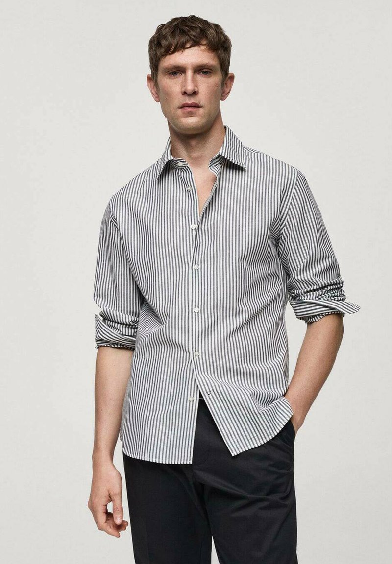Mango Camicia - anthracite/antracite - Zalando.it